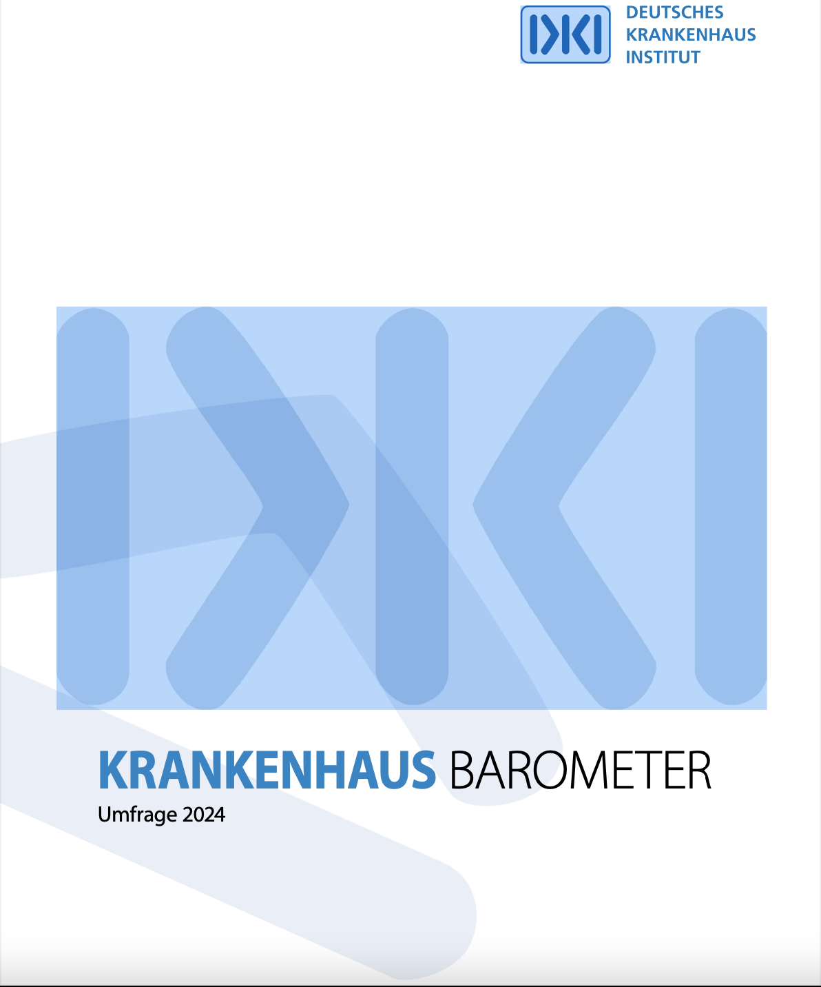 DKI - Krankenhaus Barometer 2024 - Pflegebranche.de